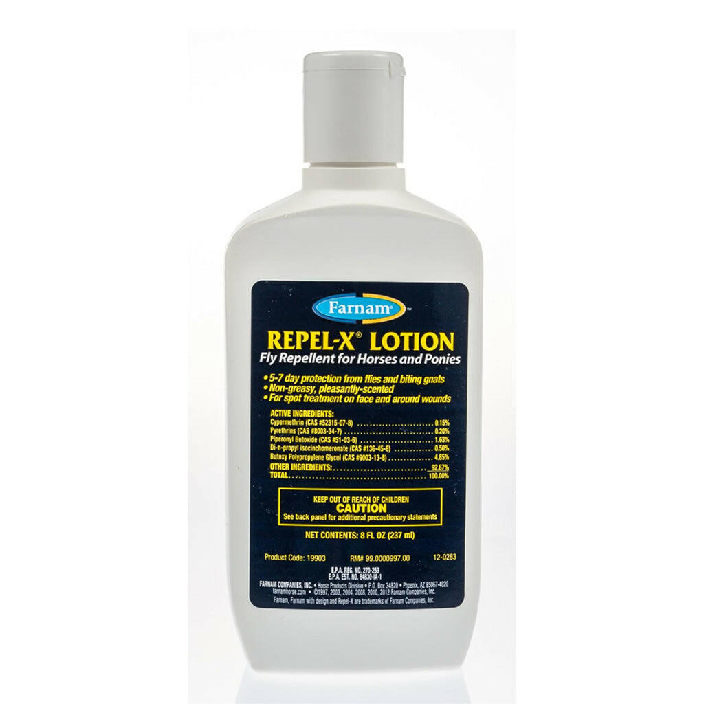 Farnam Repel-X Fly Repellent Lotion for Horses (8 oz)