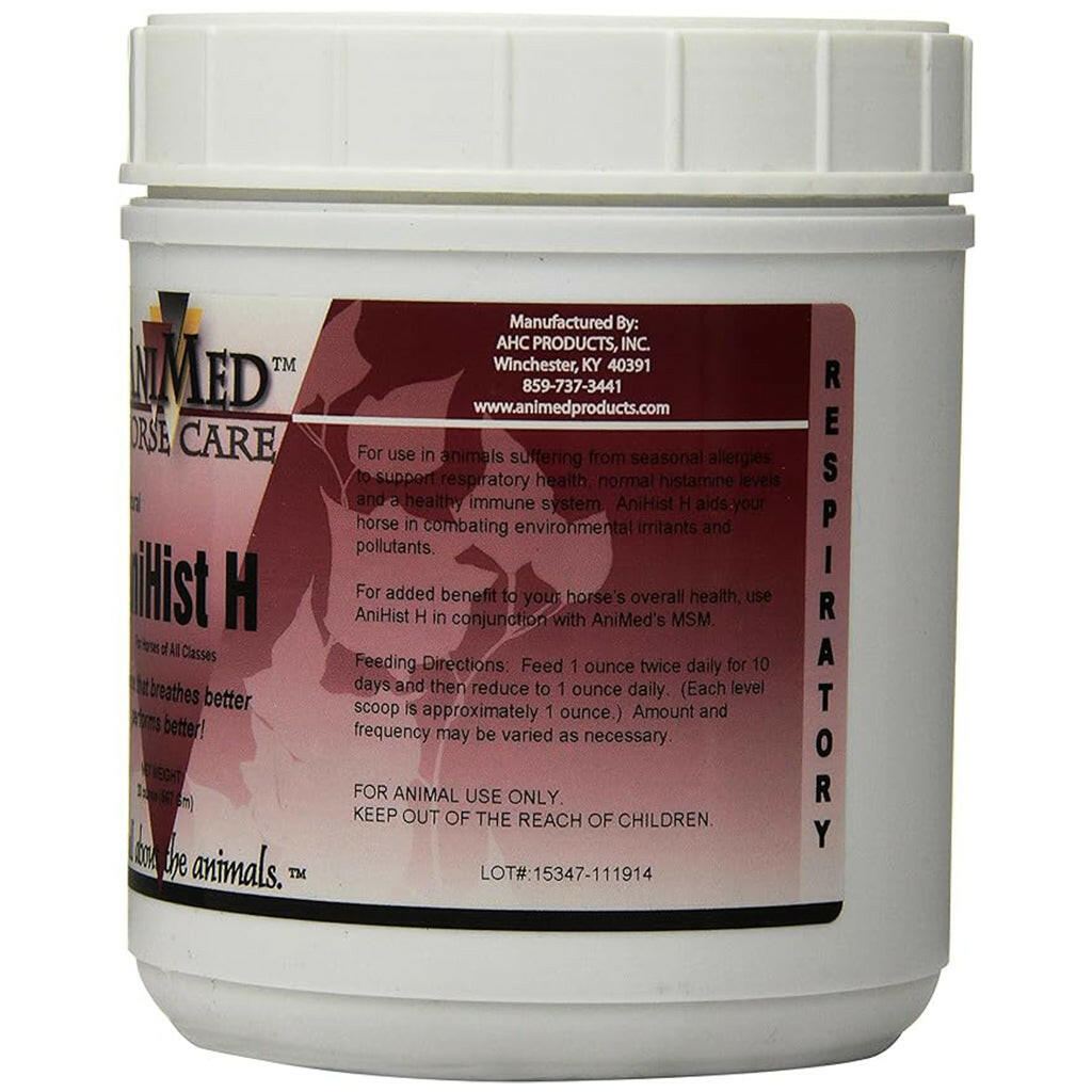 AniMed AniHist H Respiratory Health & Allergy Relief Powder Horse Supp