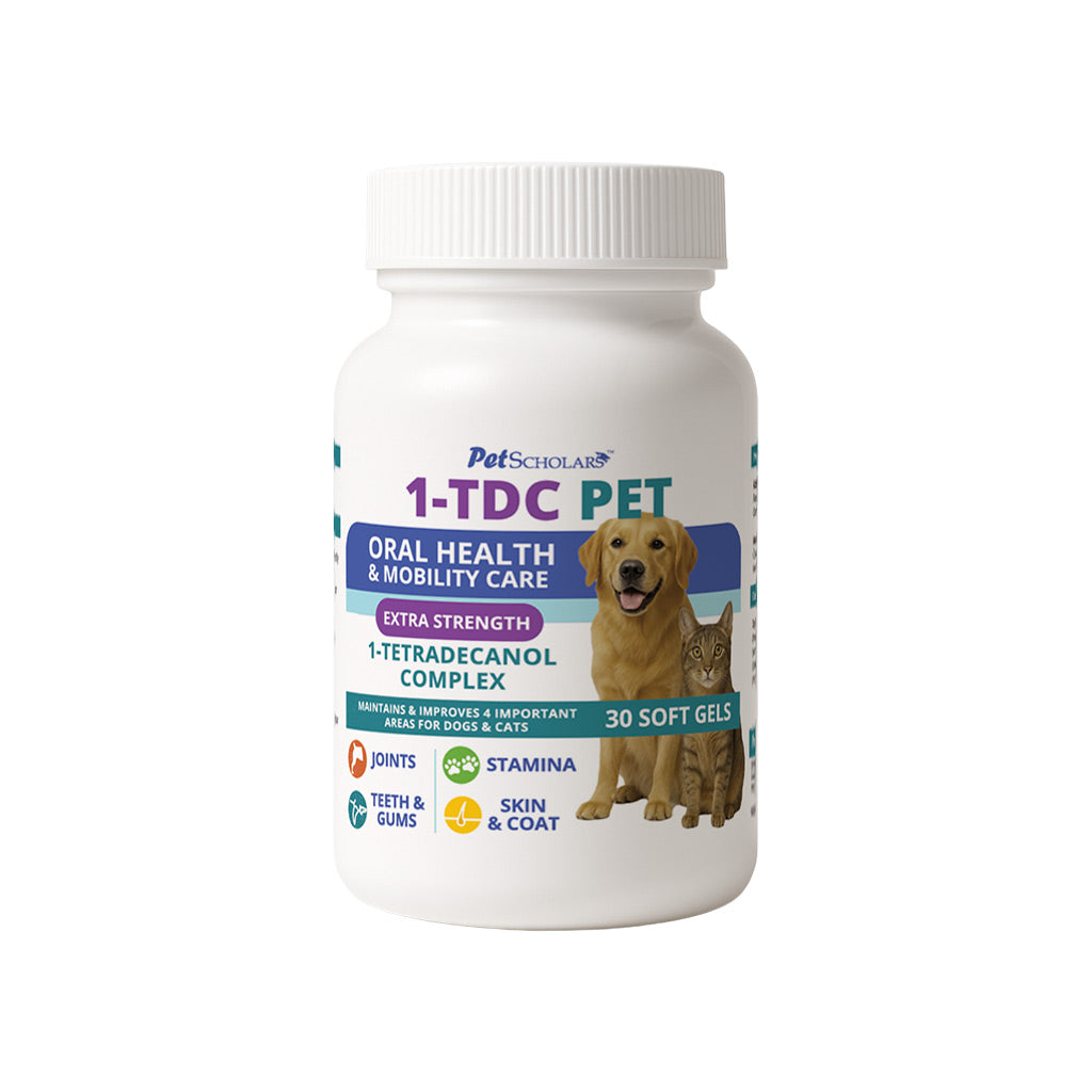 Pet Scholars 1-TDC® – Oral, Joint, Skin & Recovery Support for Dogs & Cats
