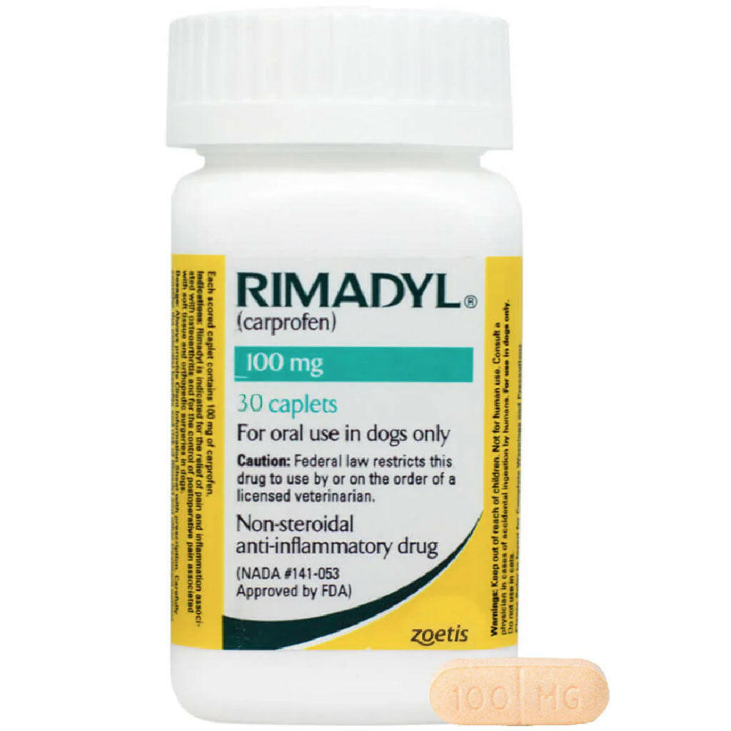 Buy Rimadyl 100mg for Dogs (Carprofen) – Fast Relief, Best Price Online