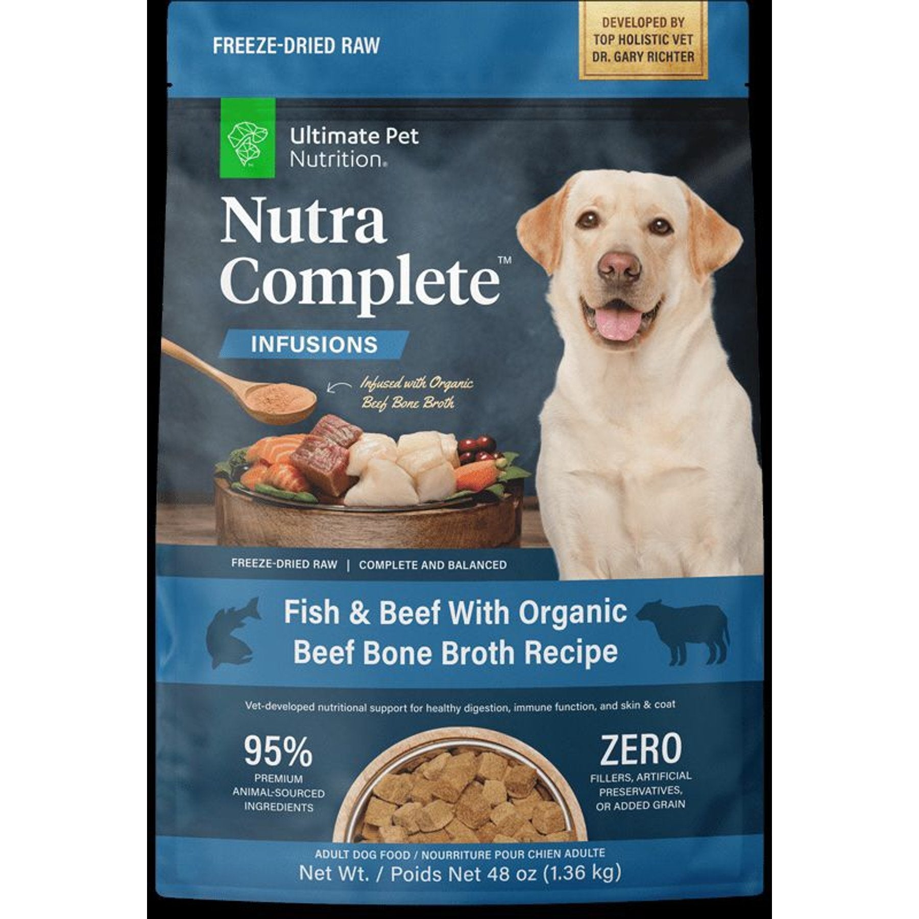 Nutra Complete Dog Food with Bone Broth and Fish