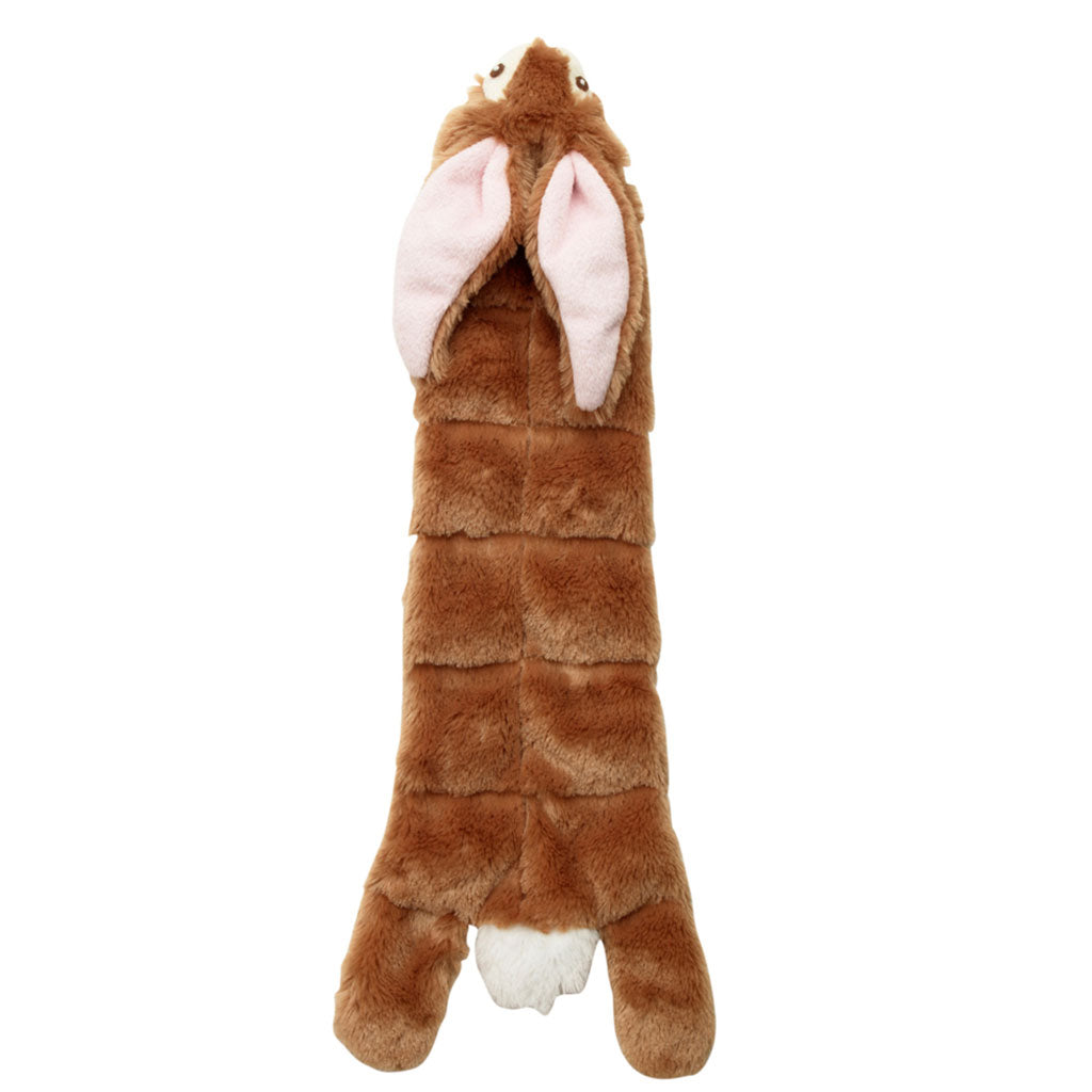 Skinneeez Rabbit Dog Toy: Multiple Squeakers for Play