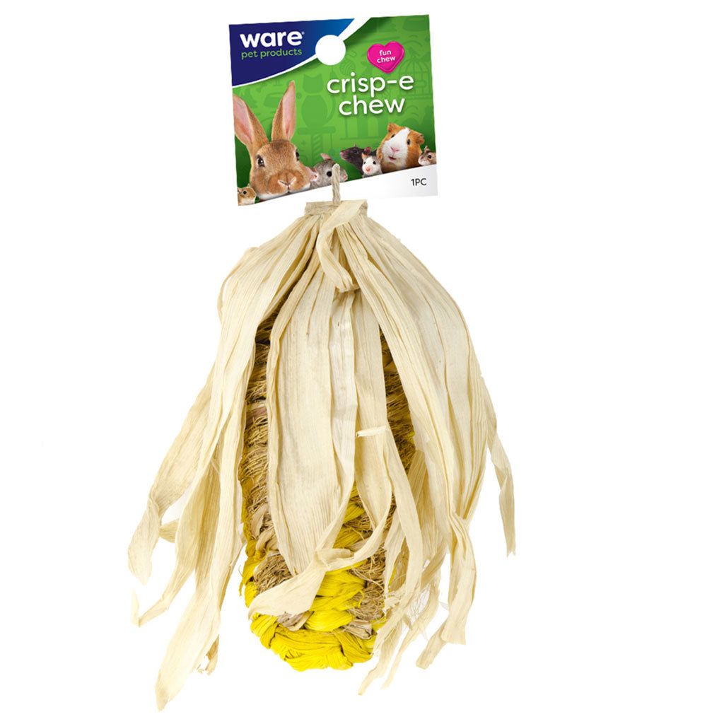 Crisp-E-Corn Chew Toy: Ware’s Treat for Small Animals