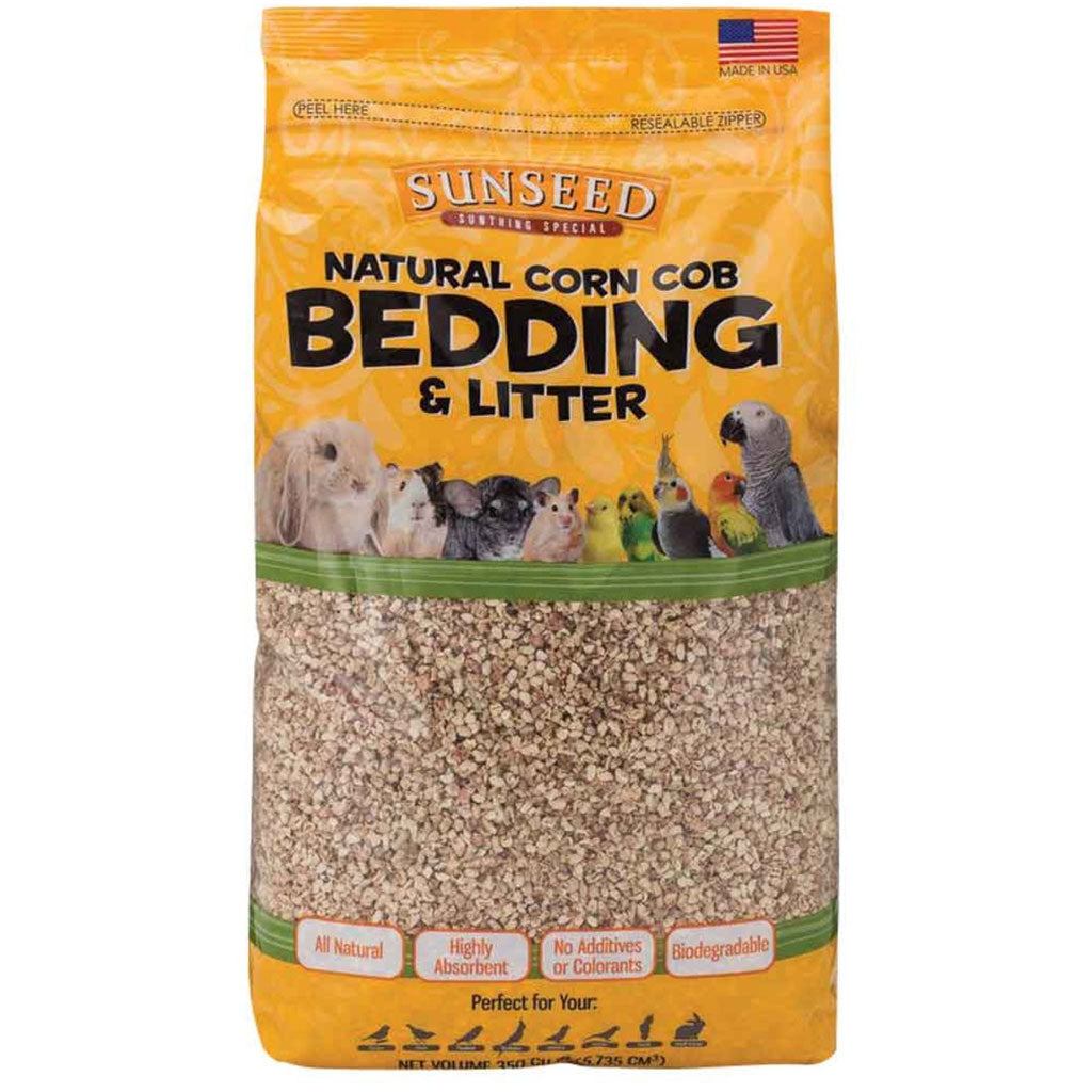 Sunseed Natural Corn Cob Bedding & Litter for a Cleaner Habitat