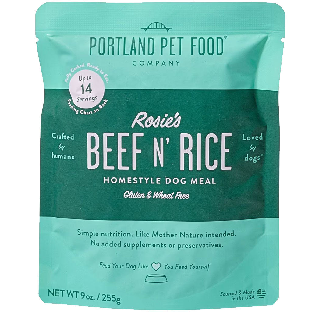 Rosie's Beef N' Rice Homestyle Wet Dog Food Topper