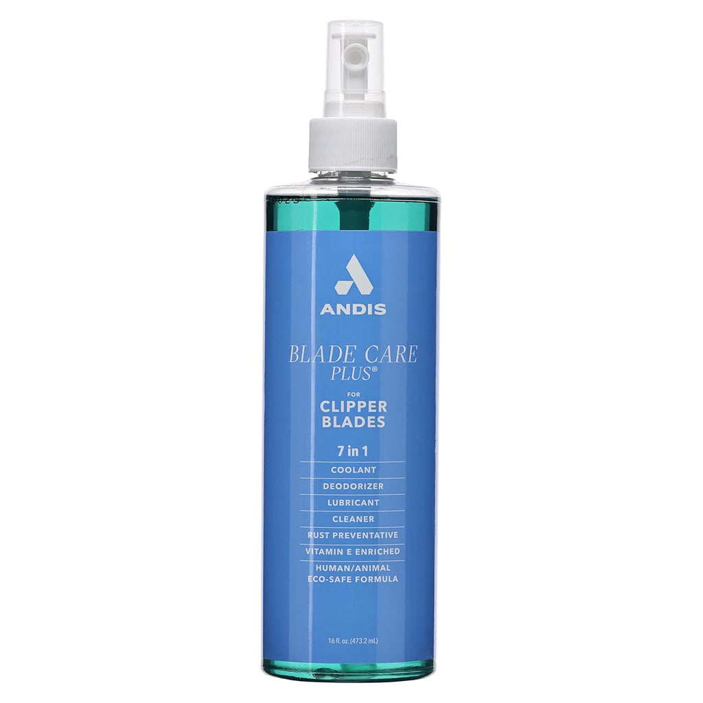 Andis Blade Care Plus 16 oz – 7-in-1 Clipper Blade Spray Cleaner ...