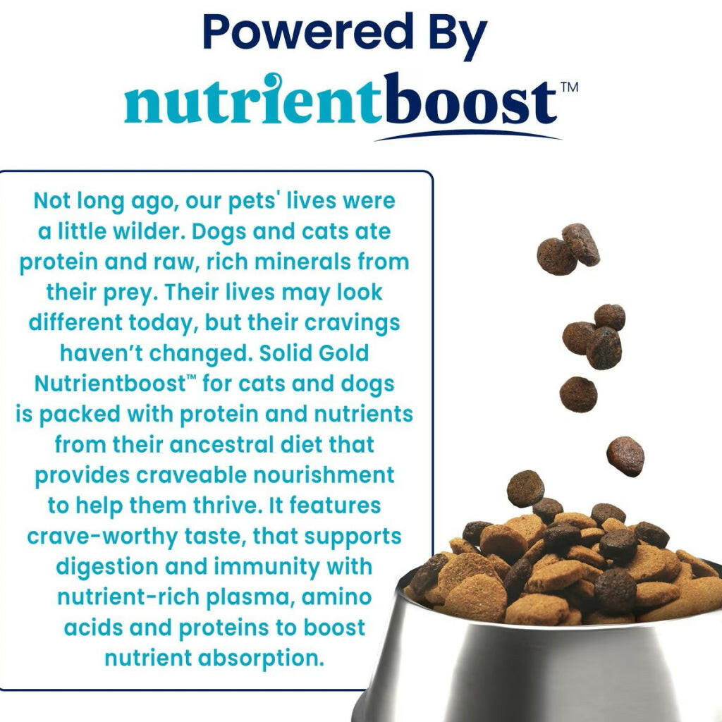 Solid Gold NutrientBoost Grain-Free Meal Topper for Cats