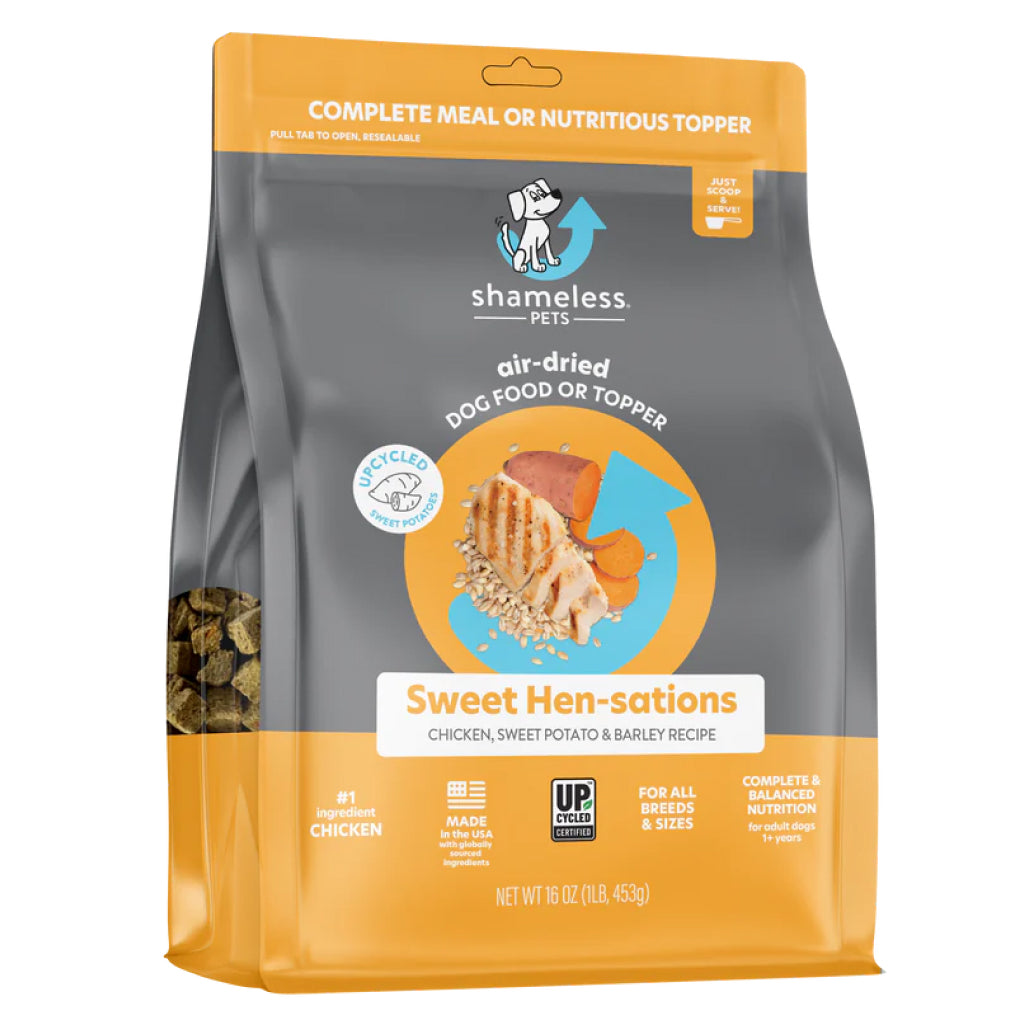 Sweet Hen-Sations Air-Dried Dog Food & Topper - Chicken Treat