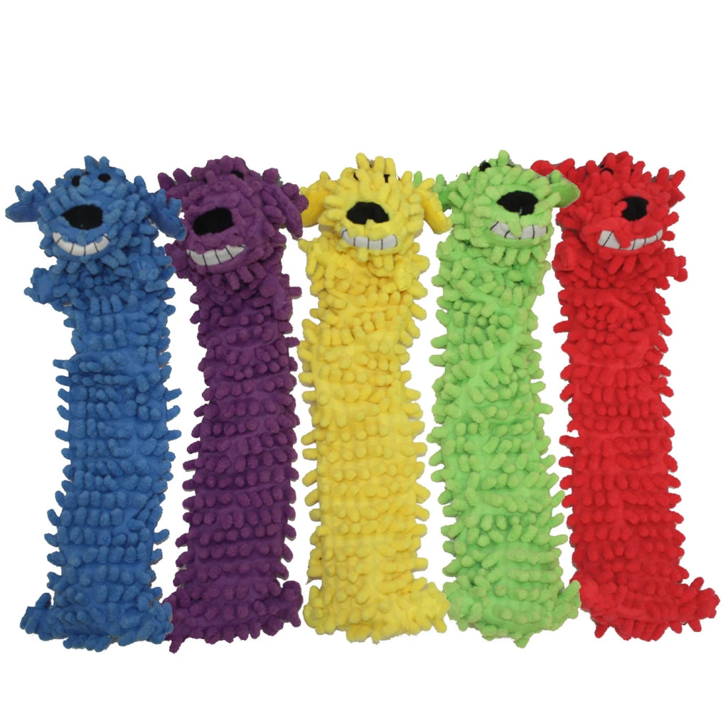 Multipet Loofa Floppy Lightweight Plush Dog Toy - Unstuffed & Durable