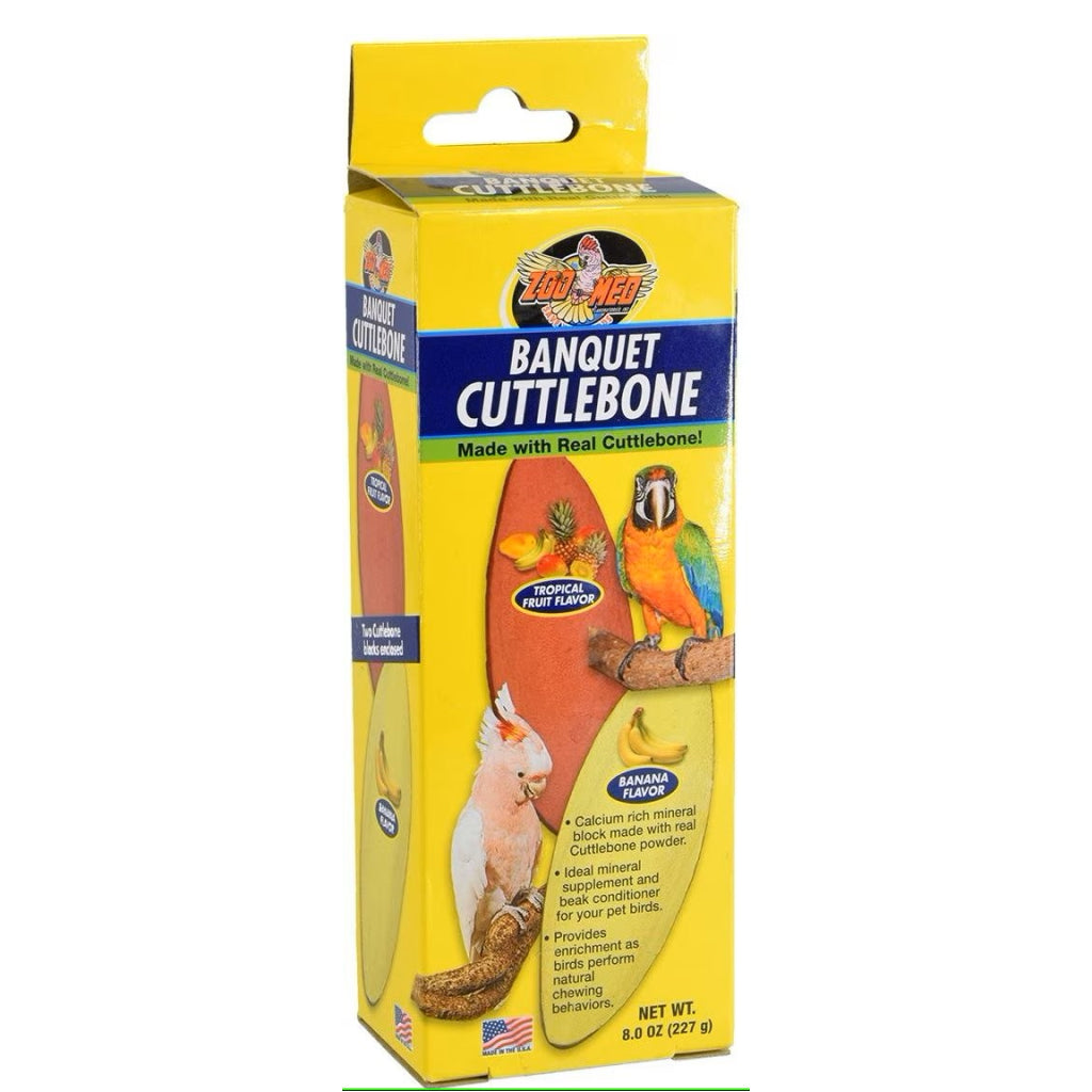 Zoo Med Banquet Cuttlebone Food For Birds - HardyPaw