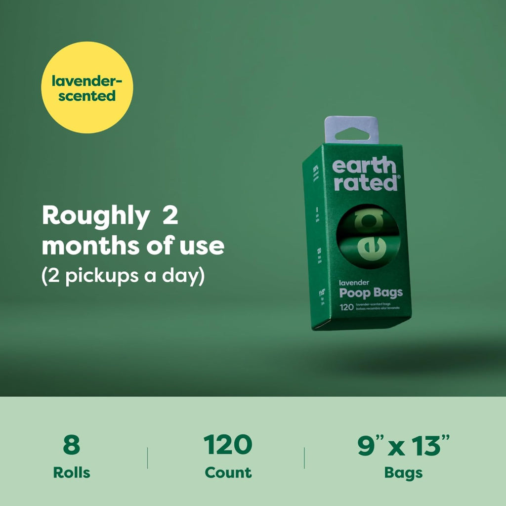 Earth Rated Dog Poop Bags Refill Rolls