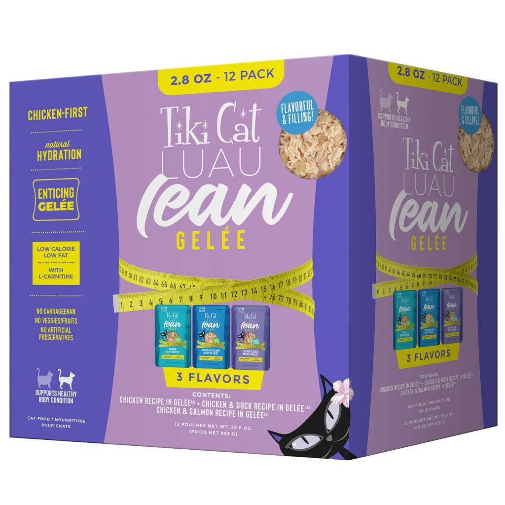 Tiki Cat Lean Gelee Grain-Free Wet Food For Cats - Variety Pack