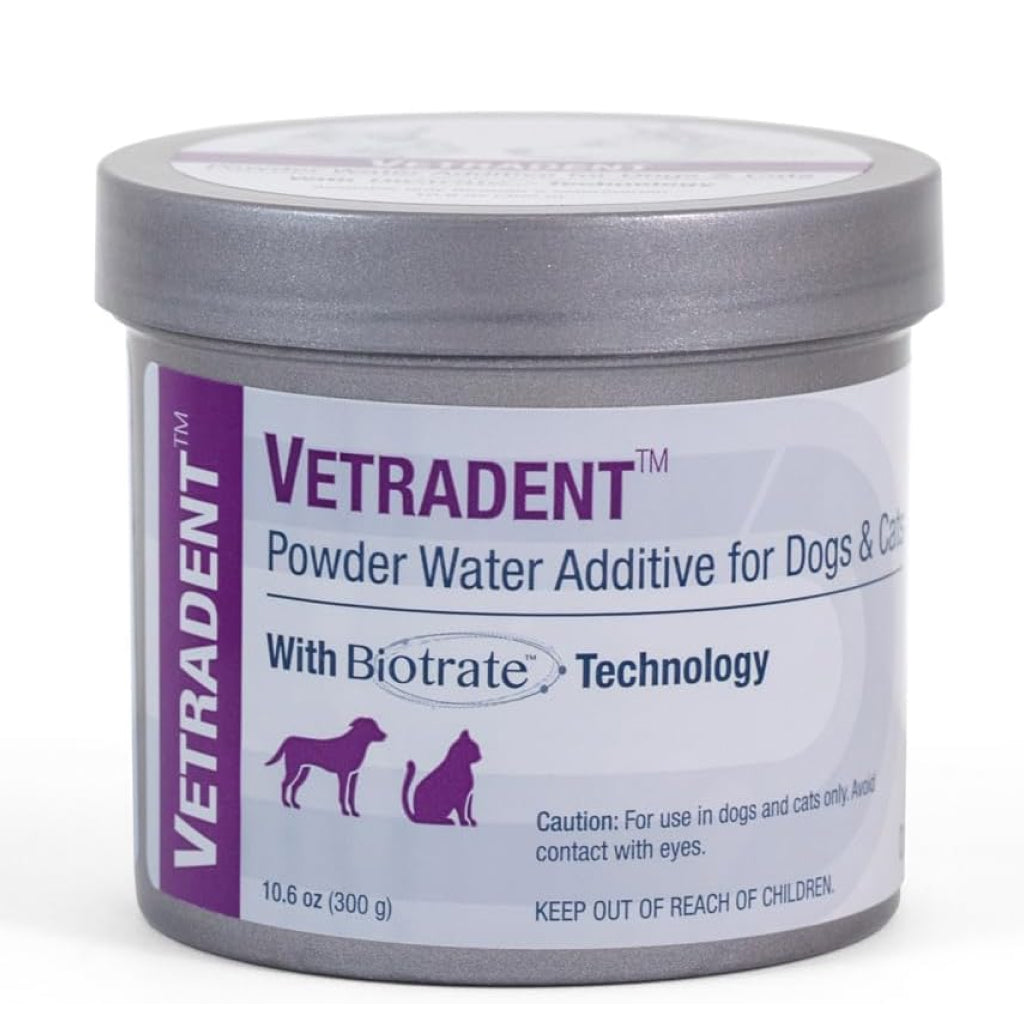 Vetradent Powder Water Additive for Dogs & Cats - Pet Dental Care