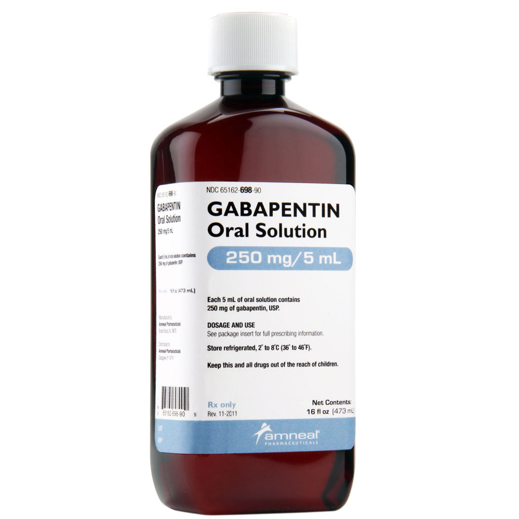 Gabapentin Oral Solution for Pets – Pain & Anxiety Relief