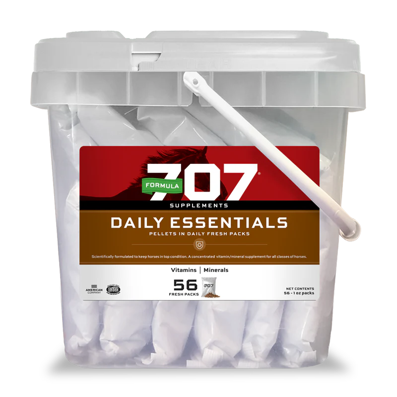 Formula 707 Daily Essentials Daily Fresh Packs For Horse Supplement (5