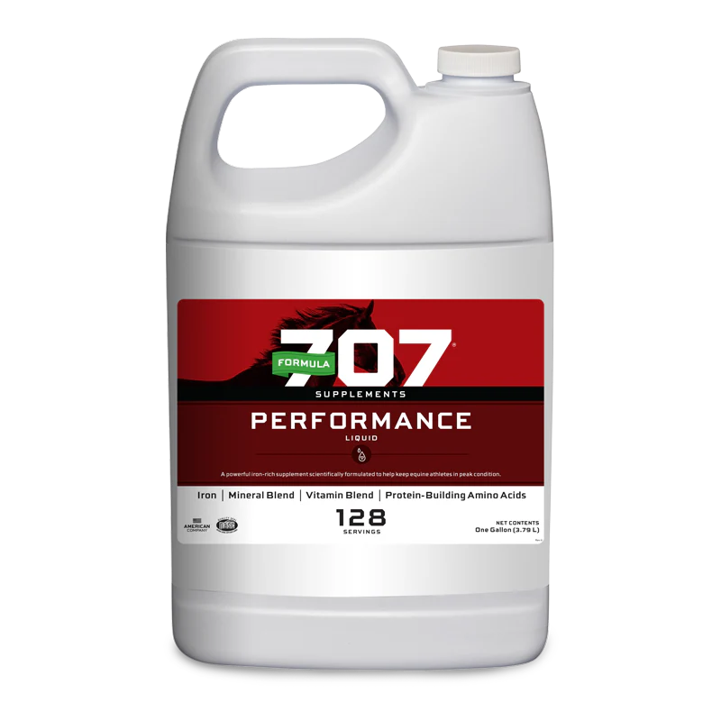 Formula 707 Performance Liquid Horse Supplement (1 Gallon, 128 Serving