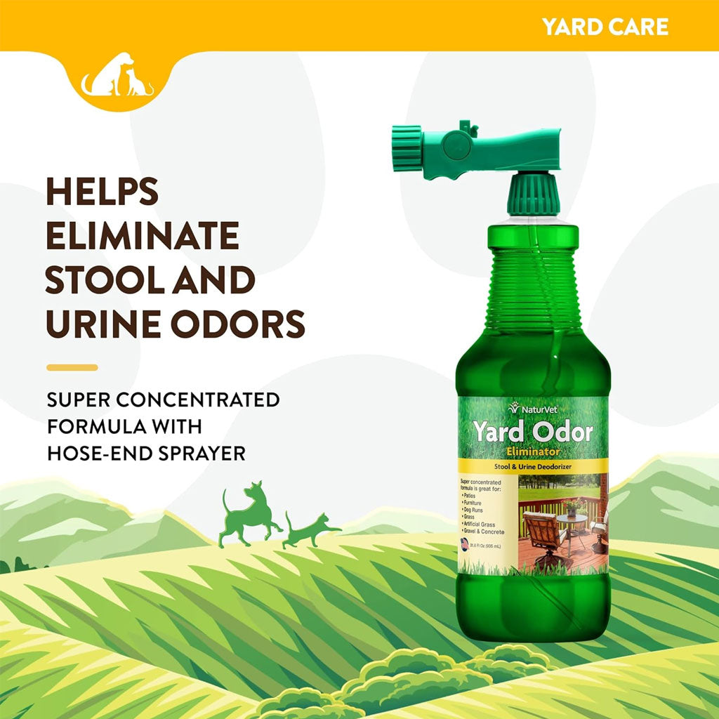 NaturVet Yard Odor Eliminator – Fast-Acting Odor Control