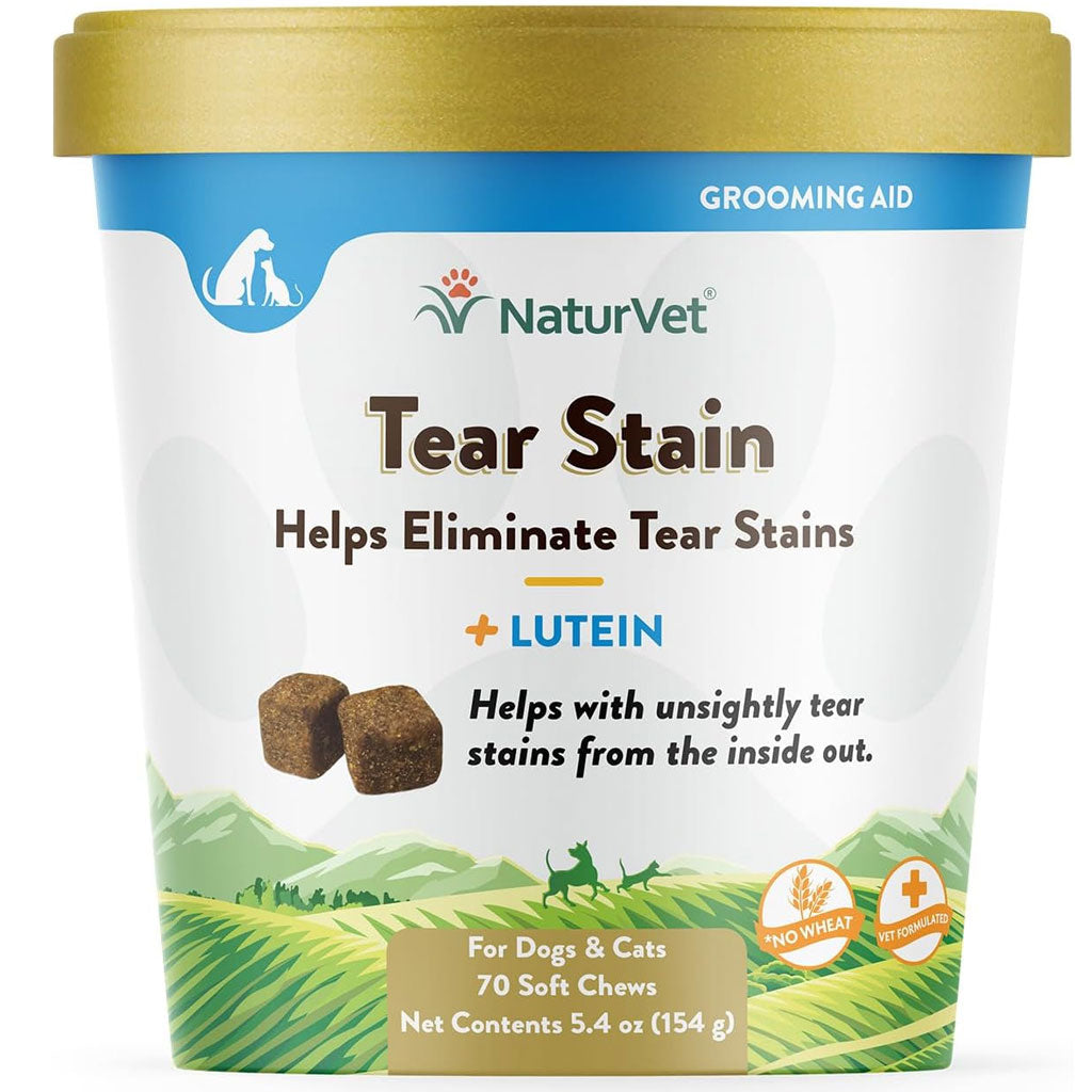 Clear Tear Stains Naturally with NaturVet Soft Chews