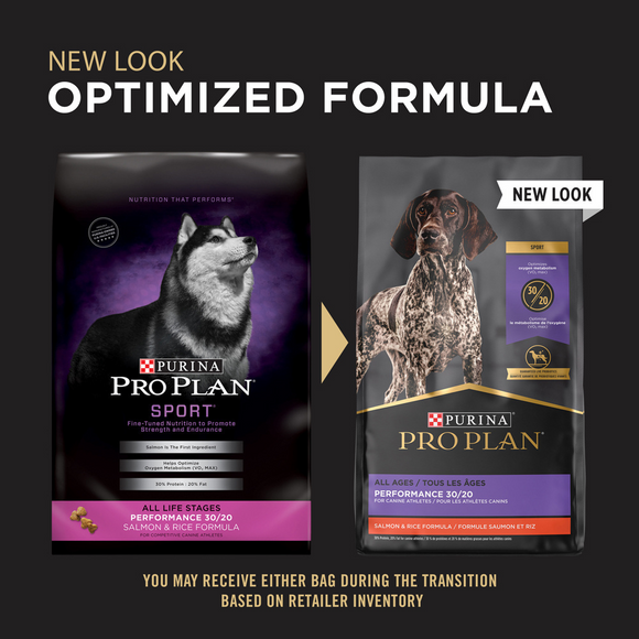 Purina Pro Plan All Ages Sport Performance 30/20 Salmon & Rice Formula