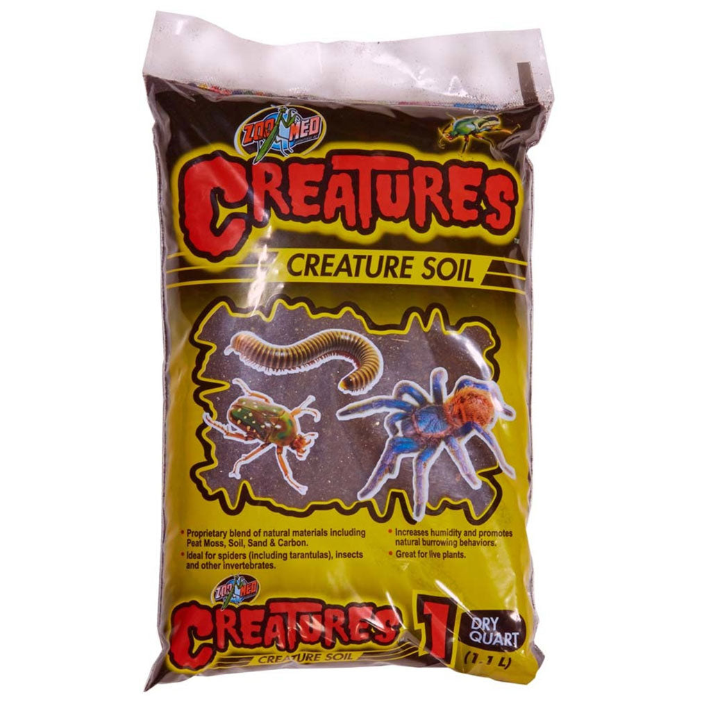 Zoo Med Creature Soil – Moisture-Retaining Substrate