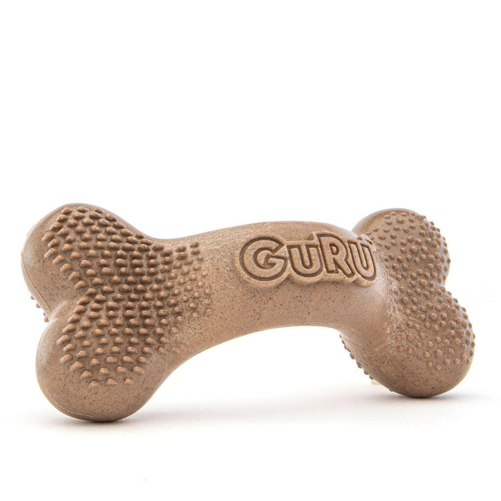 GURU Bacon Bone: Dog's Favorite Safe Chew Toys for Dogs