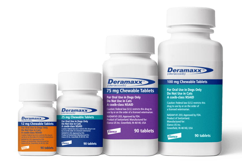 Deramaxx Chewable Tablets for Dogs (Deracoxib)