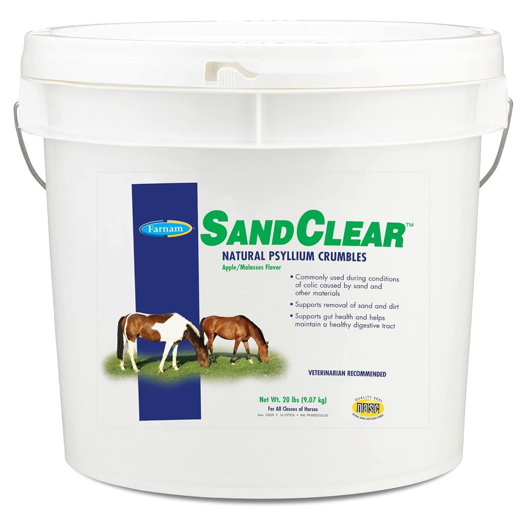 Farnam SandClear Psyllium Crumbles – Sand Removal & Digestive Support