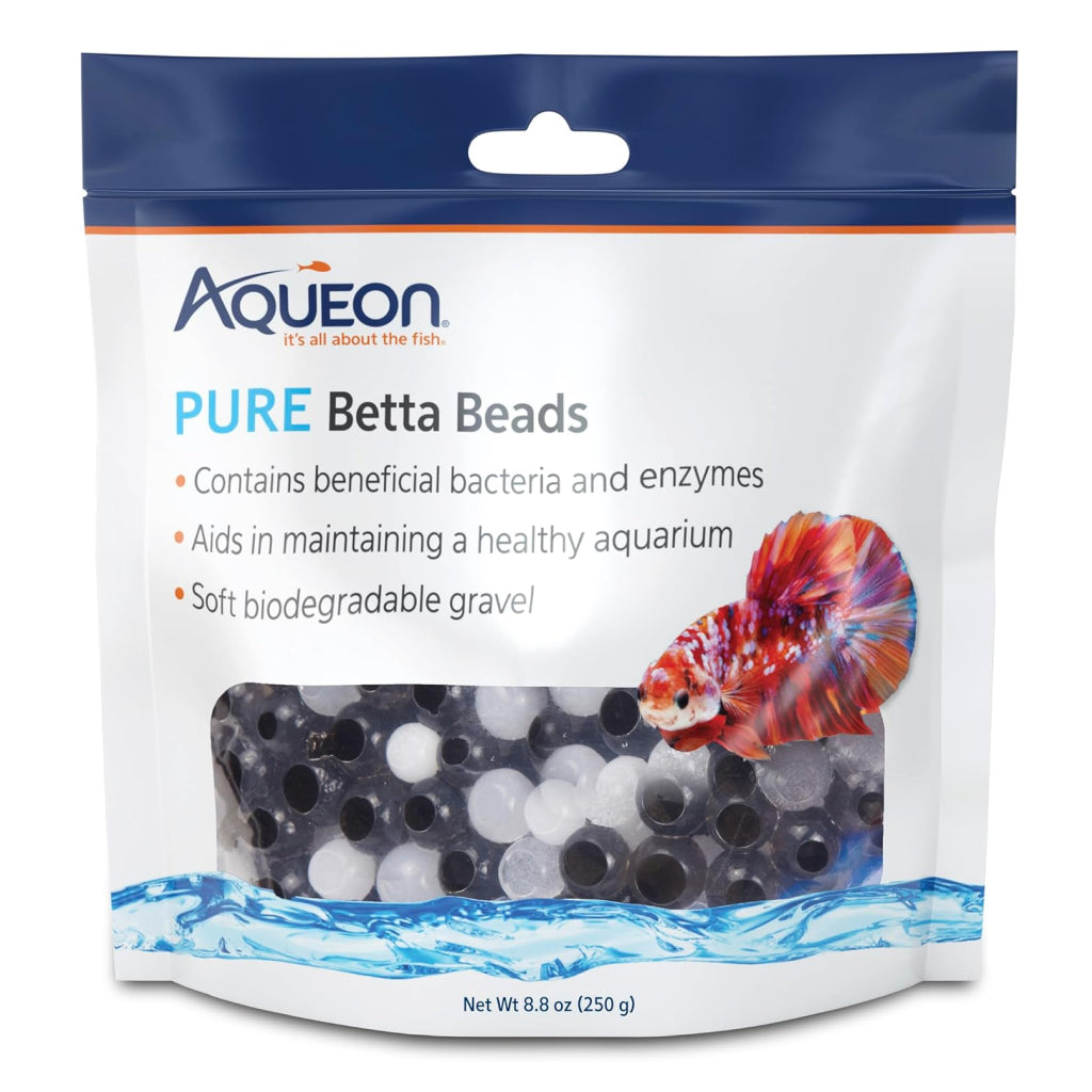 Aqueon PURE Betta Beads – Clean Water for Unfiltered Tanks