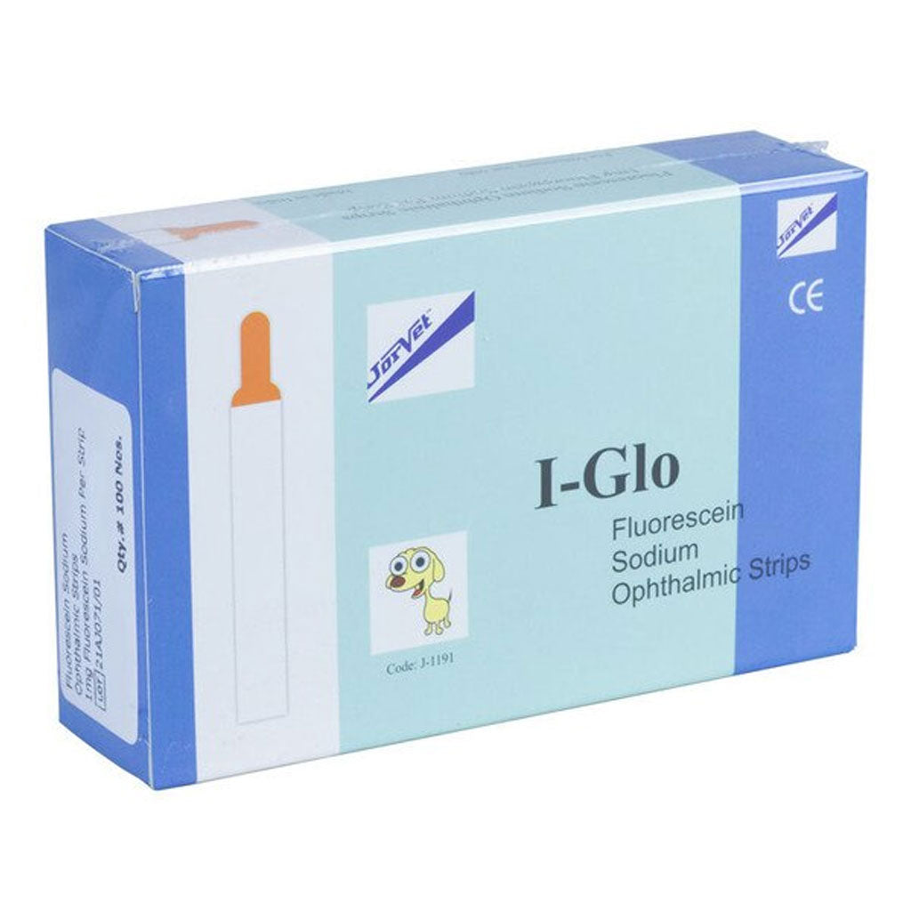 I-Glo Eye Test Strips for Pets – Fluorescein Dye