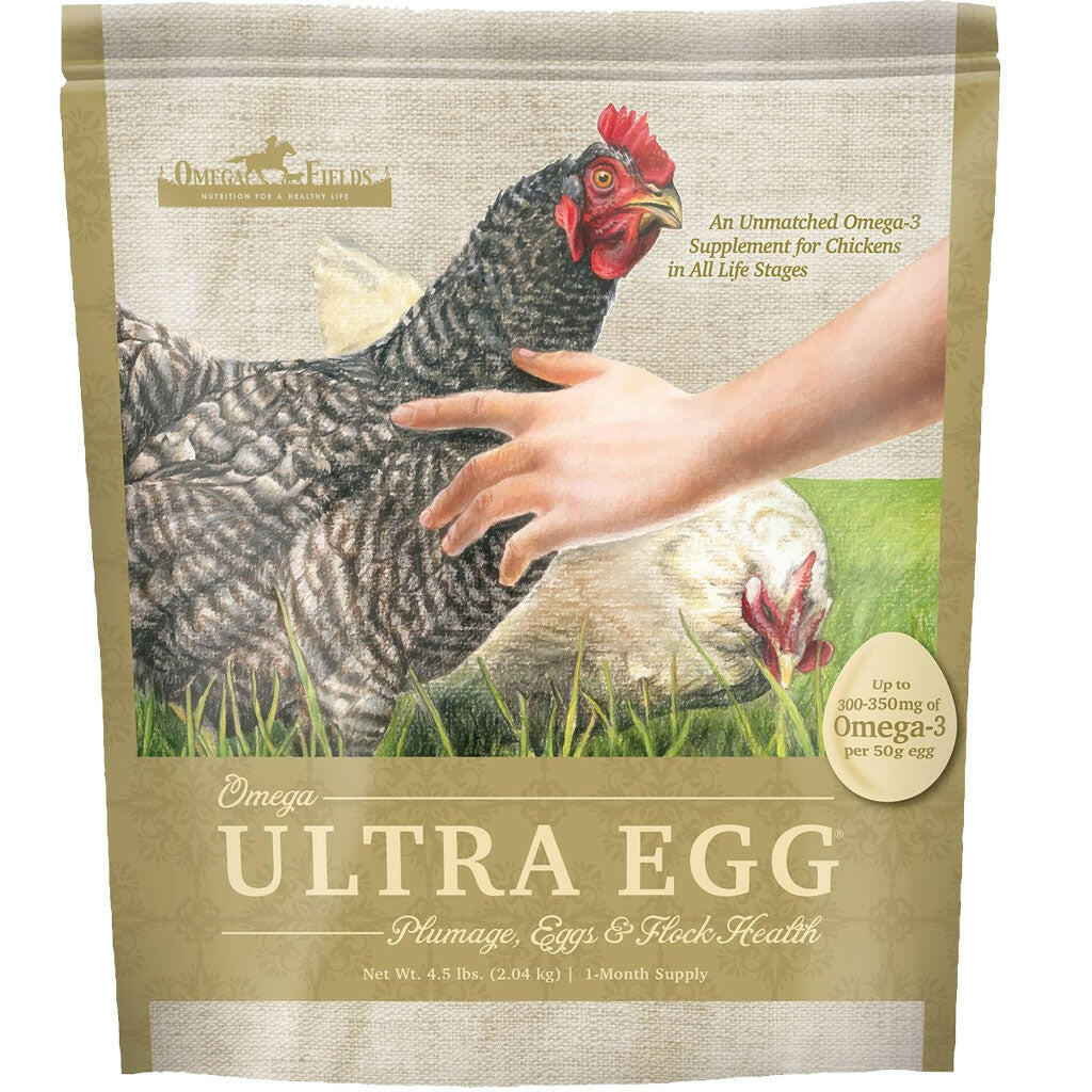 Omega Fields Omega Ultra Egg Chicken 18% Protein Supplement | HardyPaw