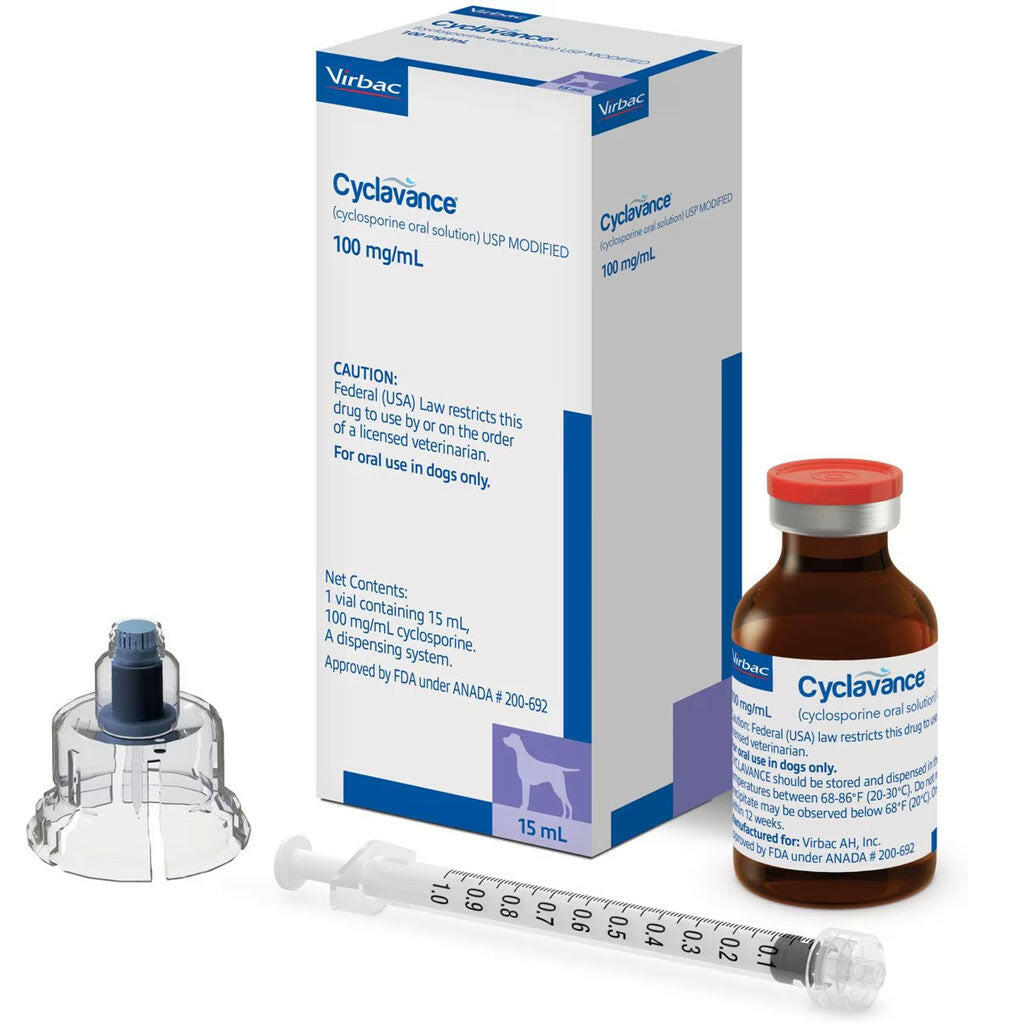 Cyclavance (cyclosporine) USP Modified Oral Solution For Dogs