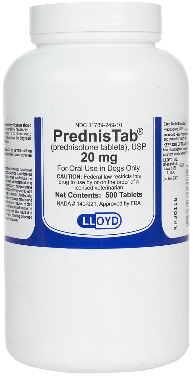 PredniStab Tablets for Dogs & Cats– Treat Arthritis, Allergies & More