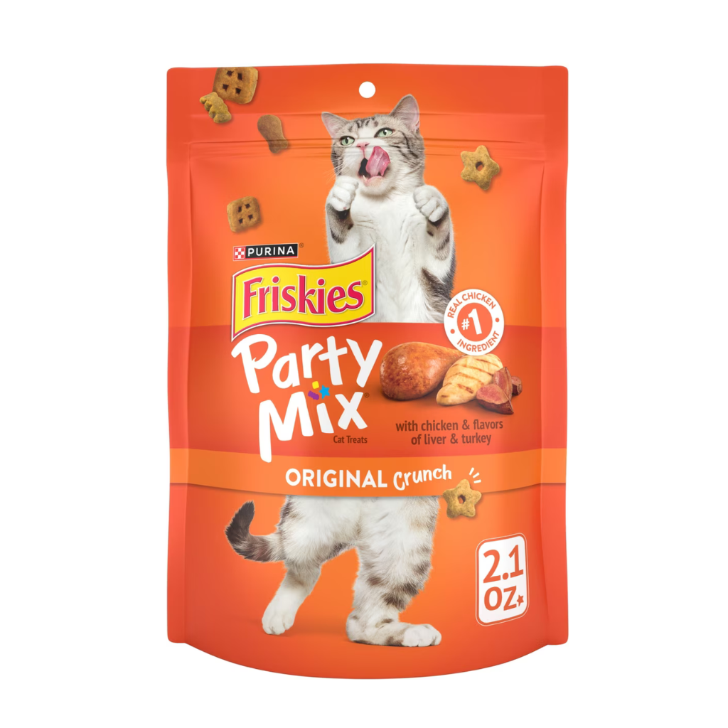 Friskies Party Mix Original Crunch Cat Treats