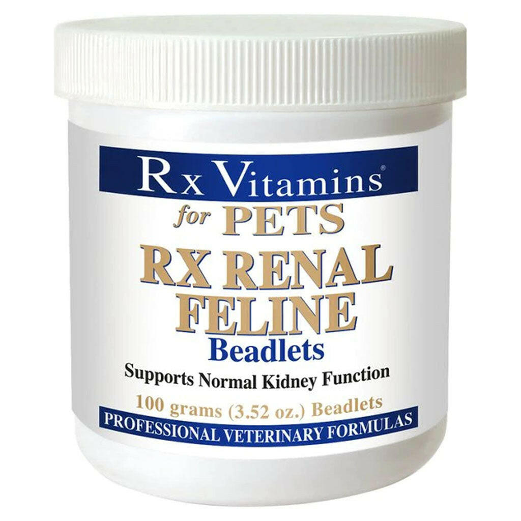 Rx Vitamins Rx Renal Feline Beadlets Kidney Support for Cats (3.52 oz)