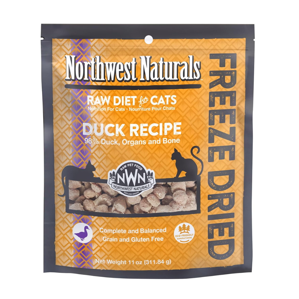 Northwest Naturals Freeze-Dried Duck Recipe Raw Diets for