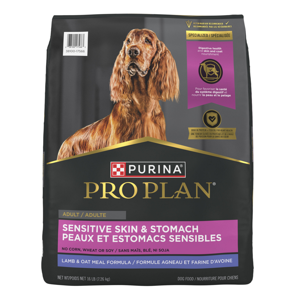 Purina Pro Plan Sensitive Skin & Stomach Formula Lamb & Oat