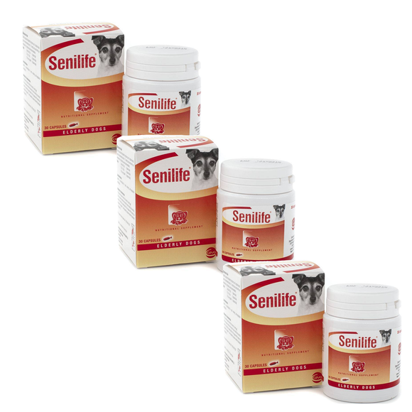 Senilife Cognitive Brain & Health Supplement for Elderly Dogs