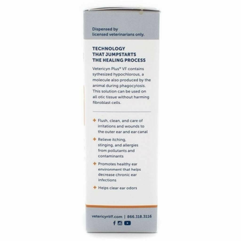 Vetericyn VF Plus Antimicrobial Otic Solution