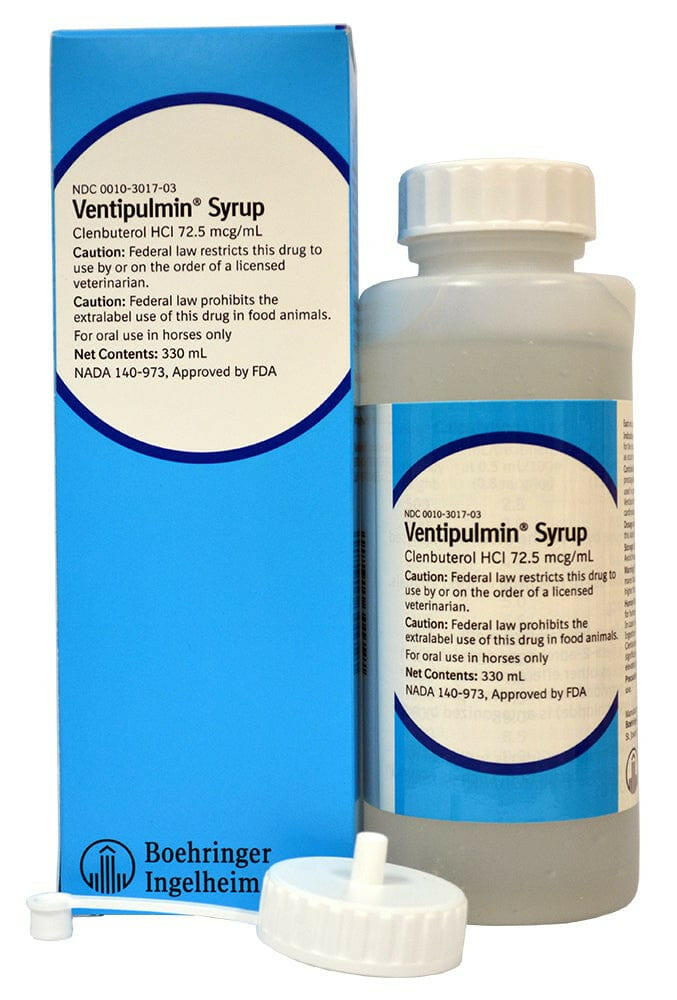 Ventipulmin Syrup - Horse Medication for COPD & bronchitis