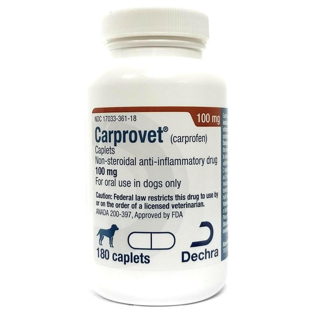 Carprovet (Carprofen) Caplets for Dogs Arthritis & Joint Pain Relief