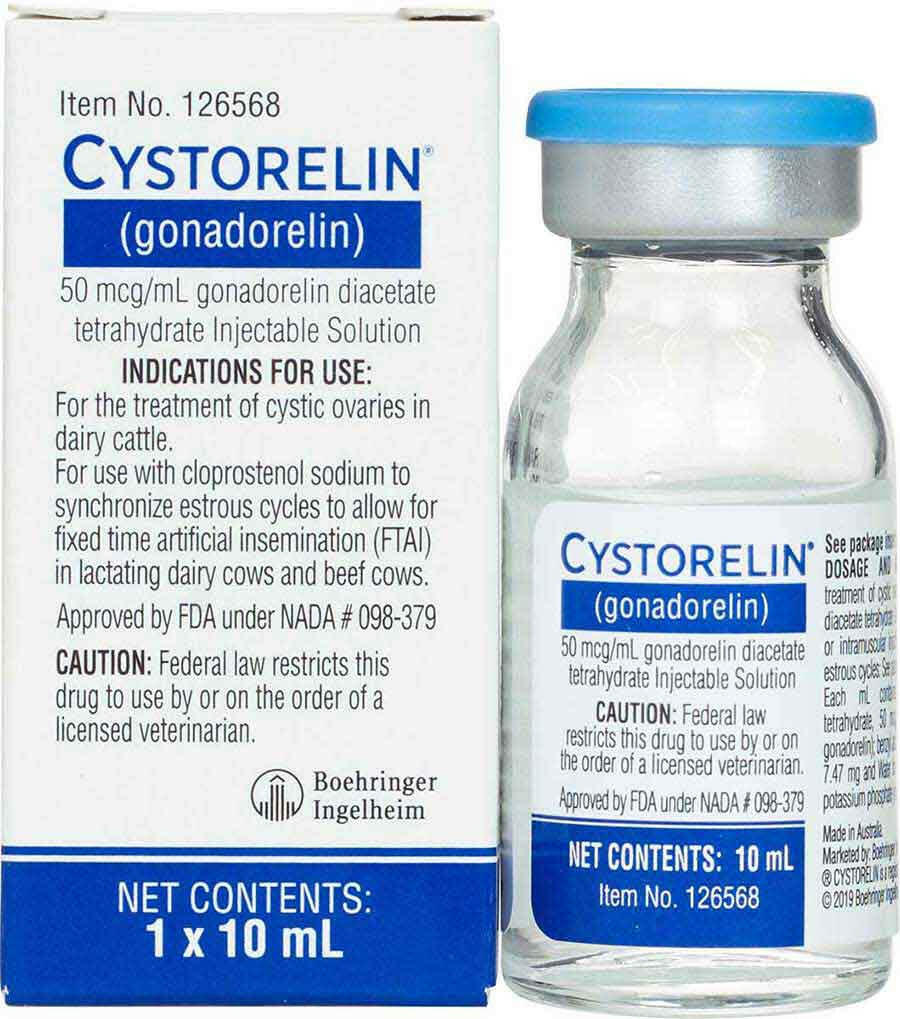 Cystorelin (Gonadorelin Diacetate) - Cattle Reproductive Treatment