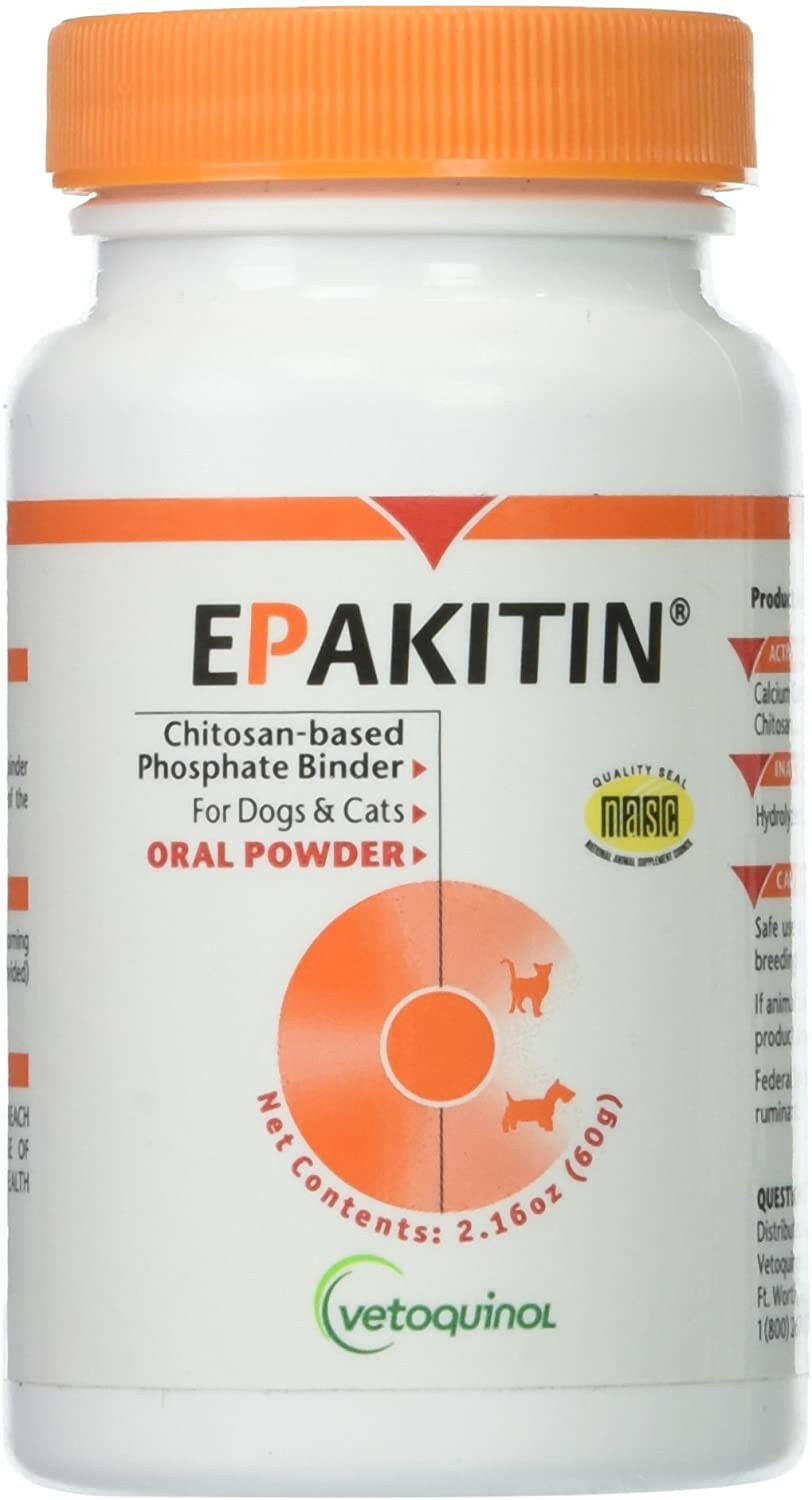 Epakitin Powder for Cats and Dogs - Kidney Health Phosphate Binder