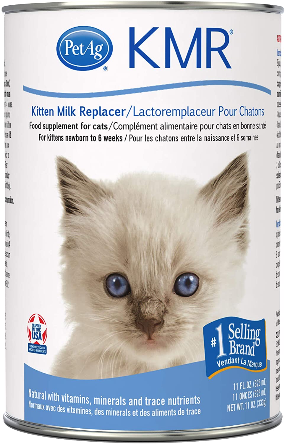 KMR Kitten Milk Replacer Liquid, 11 oz