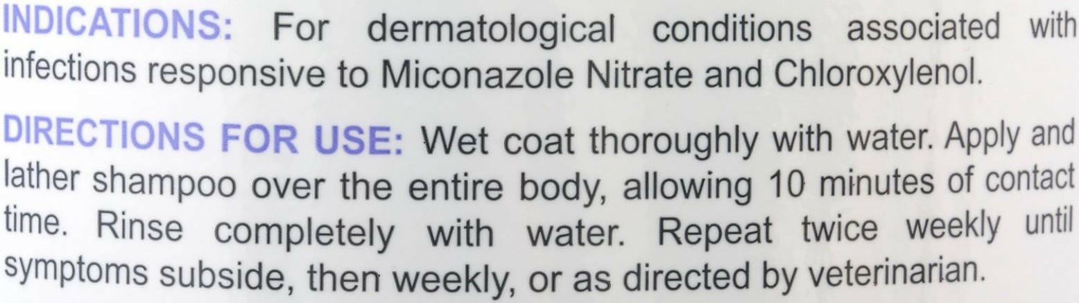 Sebozole Medicated Shampoo for Dogs, Cats & Horses
