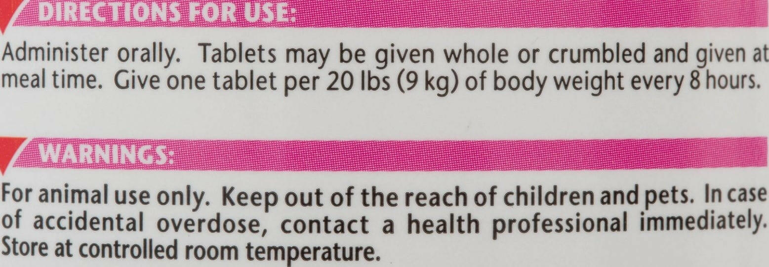 Pro Pectalin Tablets Anti-Diarrheal for Dogs & Cats